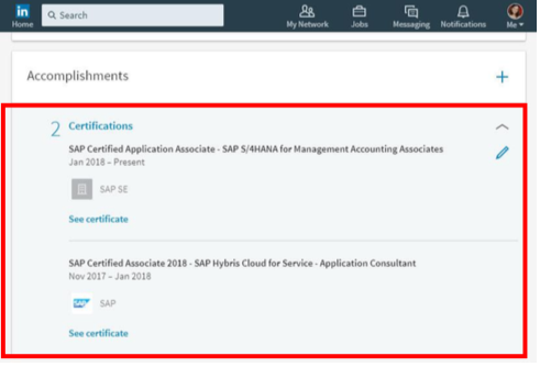SAP Global Certification Badges - Lorenzo Data Solutions