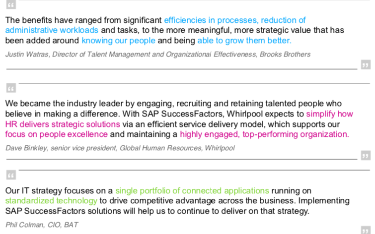 Why SAP SuccessFactors? - Lorenzo Data Solutions